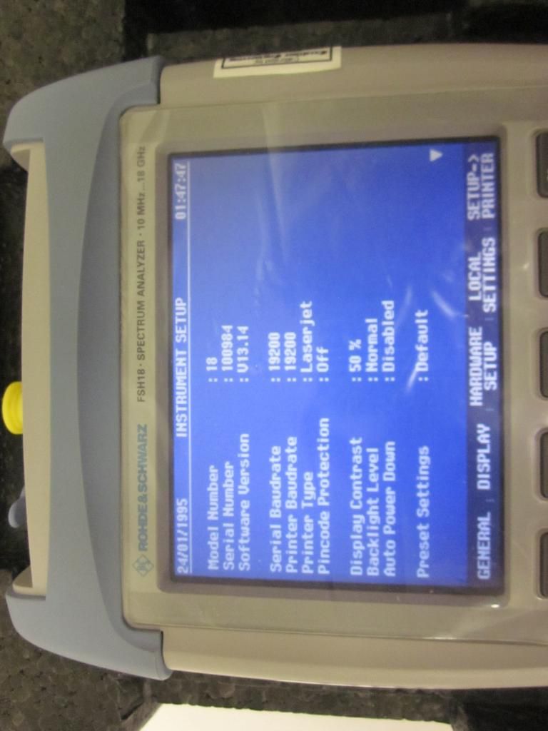 NEW Rohde & Schwarz FSH18 10MHz - 18GHz Handheld Spectrum Analyzer ... NEW Rohde & Schwarz FSH18 10MHz - 18GHz Handheld Spectrum Analyzer ...